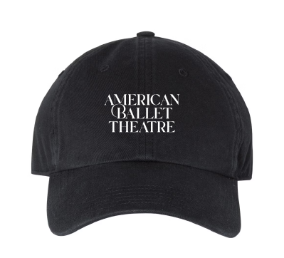 ABT Black Dad Hat — Segerstrom Center Store